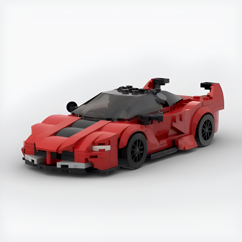 Ferrari FXX Building Blocks Toy Car