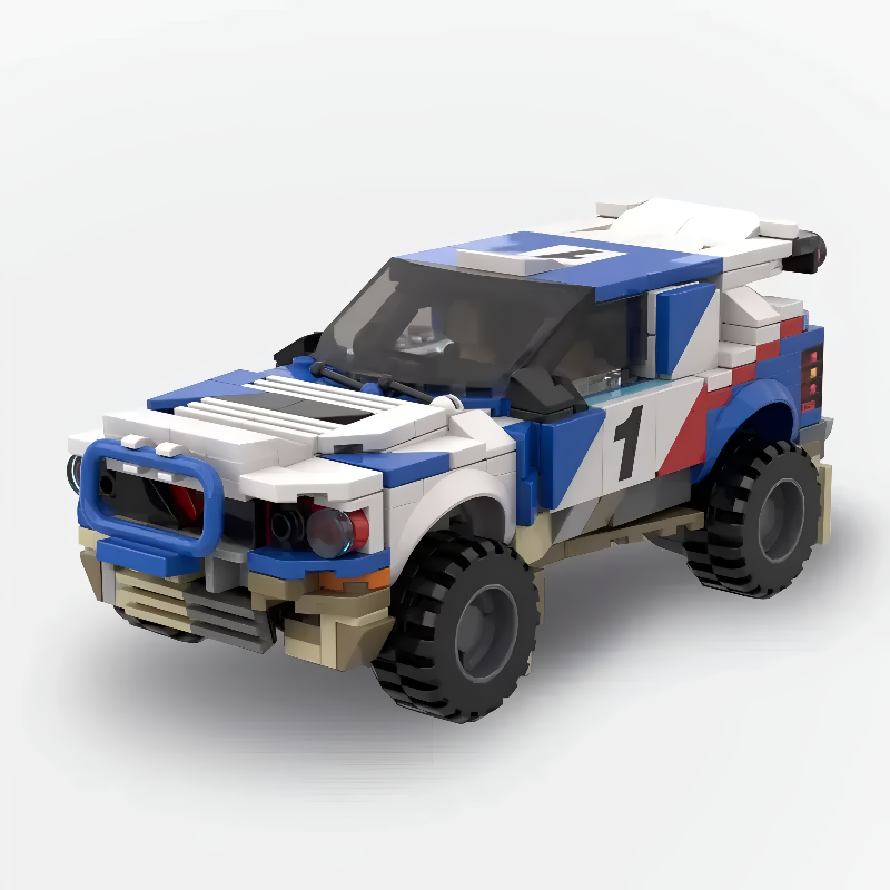 Lancia Delta Dakar Edition – LEGO® Compatible Building Blocks Toy Car