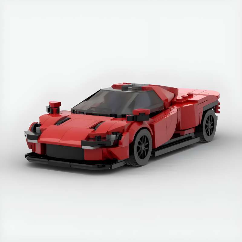 Ferrari Daytona SP3 Building Blocks Toy Car