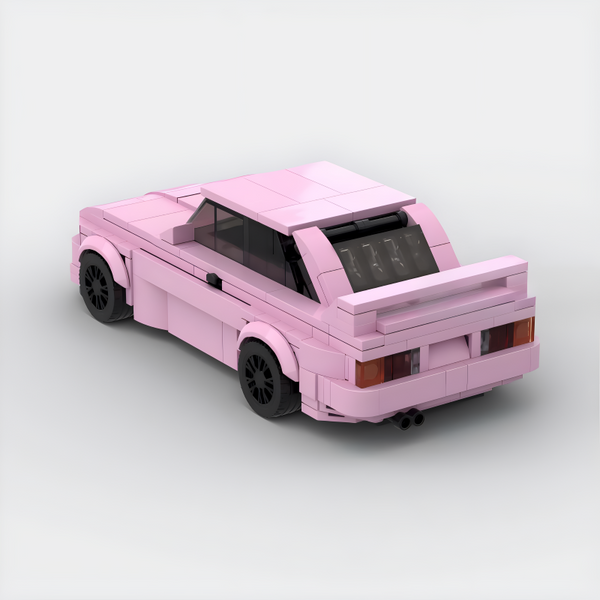BMW M3 E30 Pink Edition MOC Brick Car Kit | 350+ Pieces Collectible