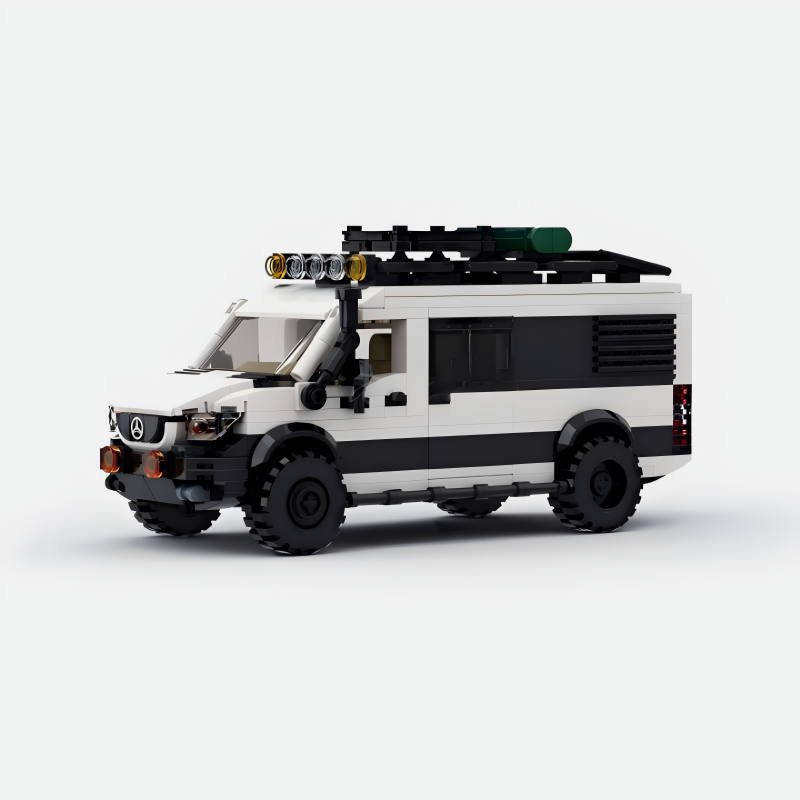 Mercedes-Benz Sprinter 4x4 – LEGO® Compatible Building Blocks Toy Van