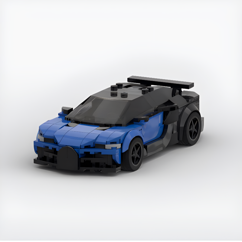 Bugatti Chiron Building Blocks Toy Car